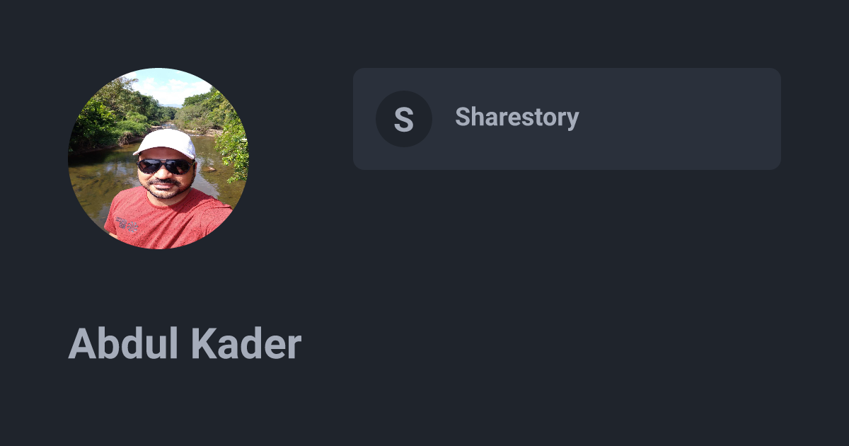 Abdul Kader | Indie Page