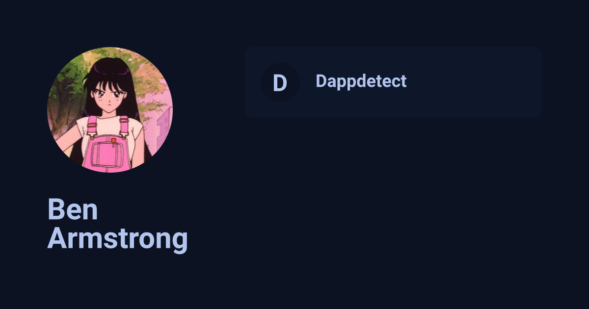 Ben Armstrong | Indie Page