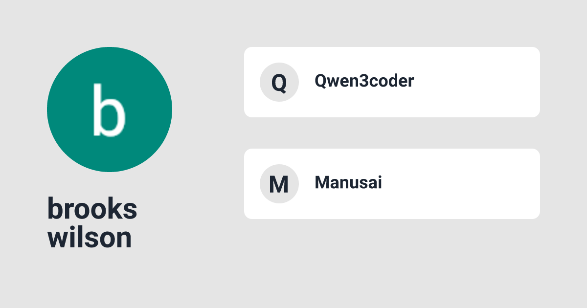 brooks wilson | Indie Page