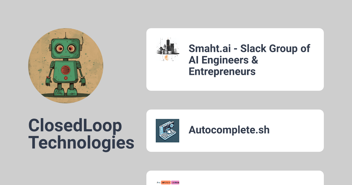 ClosedLoop Technologies | Indie Page