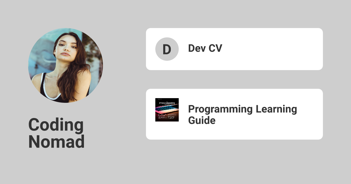 Coding Nomad | Indie Page