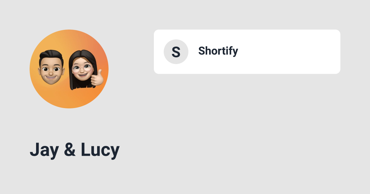 Jay & Lucy | Indie Page