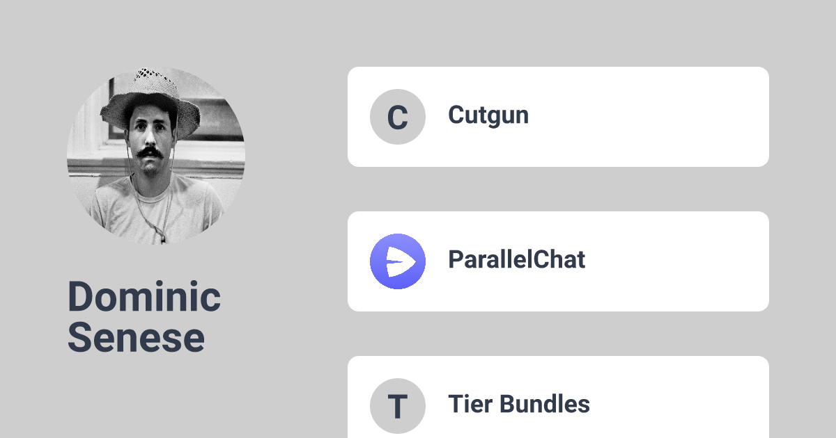 Dominic Senese | Indie Page