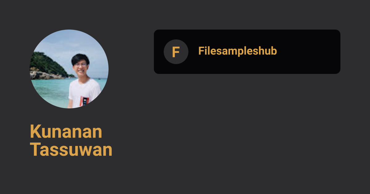 Kunanan Tassuwan | Indie Page