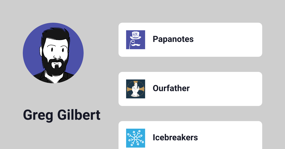 Greg Gilbert | Indie Page