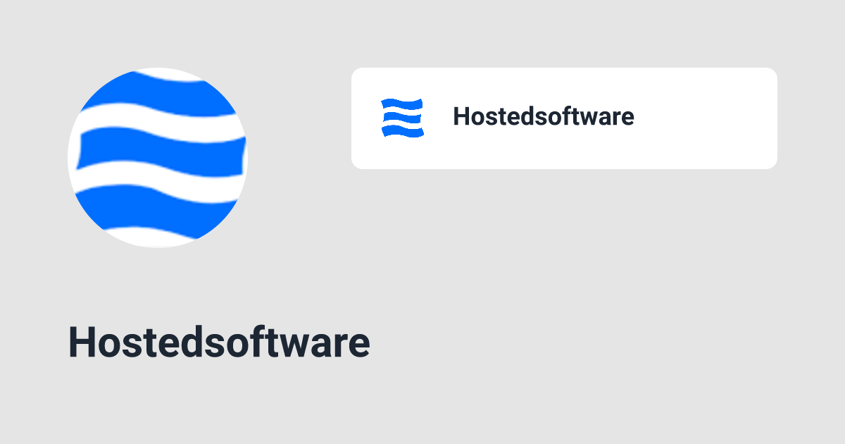 Hostedsoftware | Indie Page