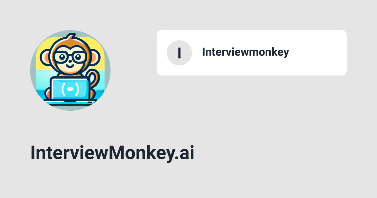 InterviewMonkey.ai | Indie Page