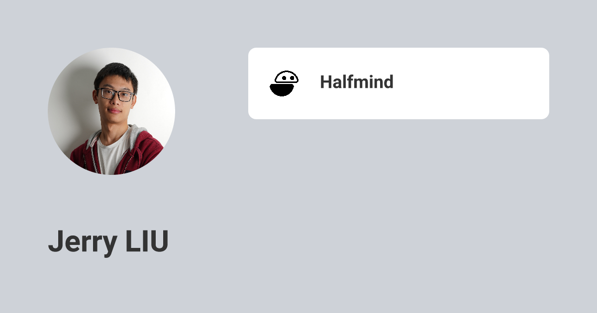 Jerry LIU | Indie Page