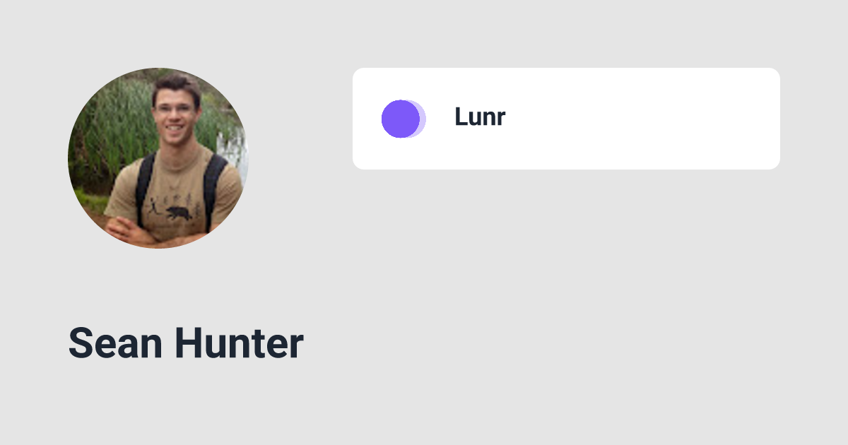Sean Hunter | Indie Page