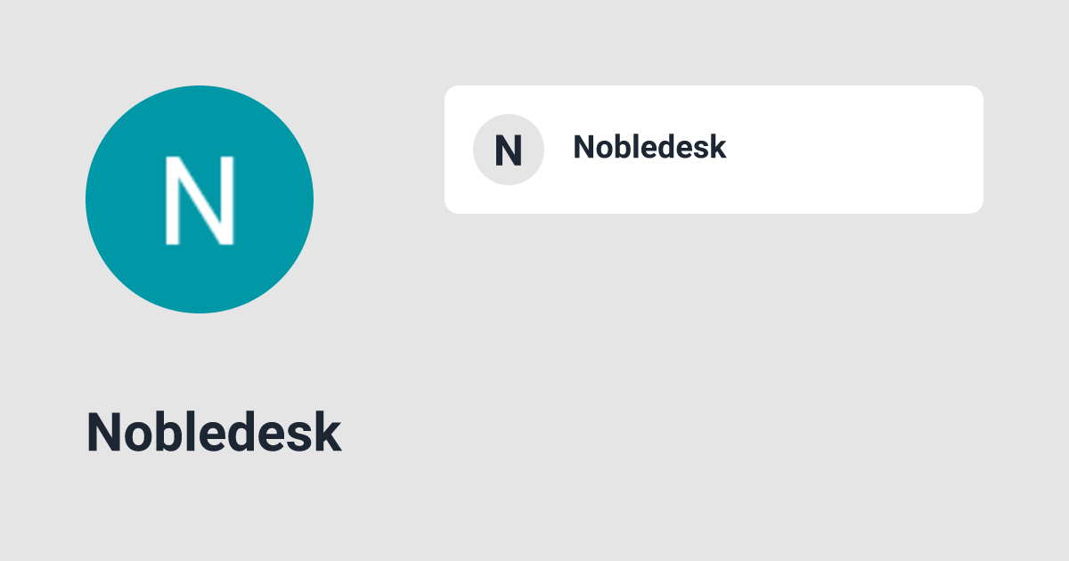 Nobledesk | Indie Page