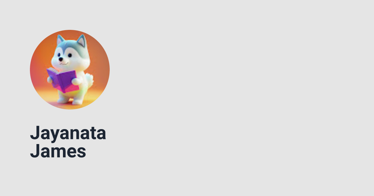 Jayanata James | Indie Page