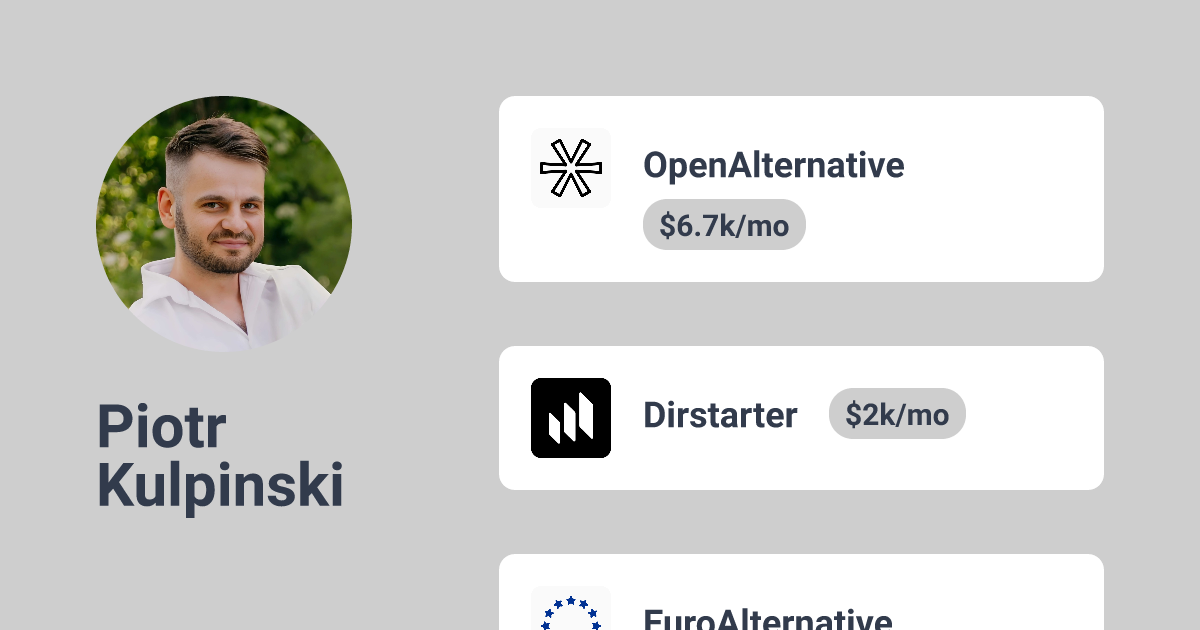 Piotr Kulpinski | Indie Page