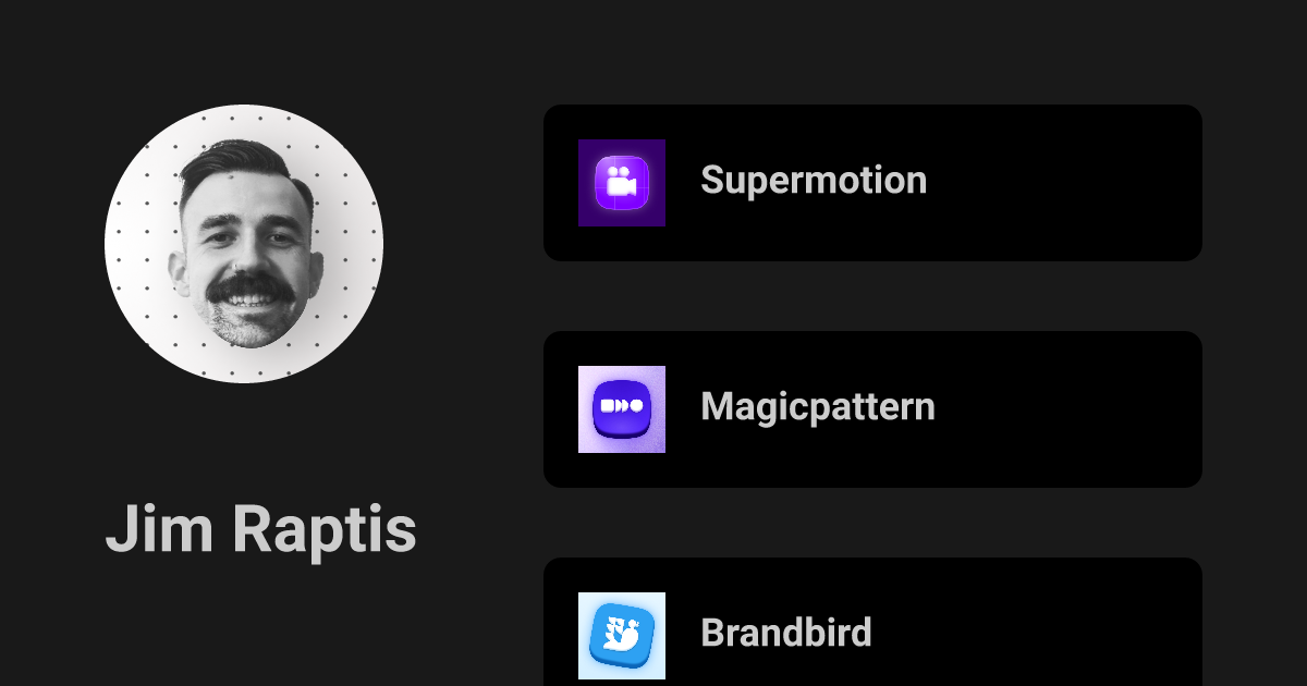 Jim Raptis | Indie Page