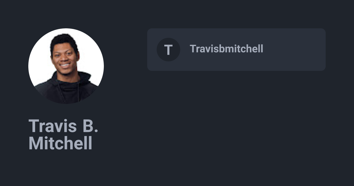 Travis B. Mitchell | Indie Page