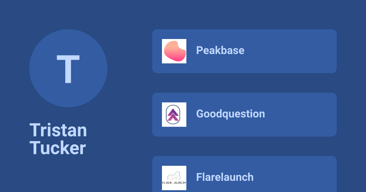 Tristan Tucker | Indie Page