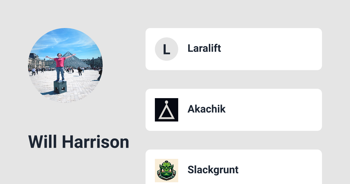 Will Harrison | Indie Page